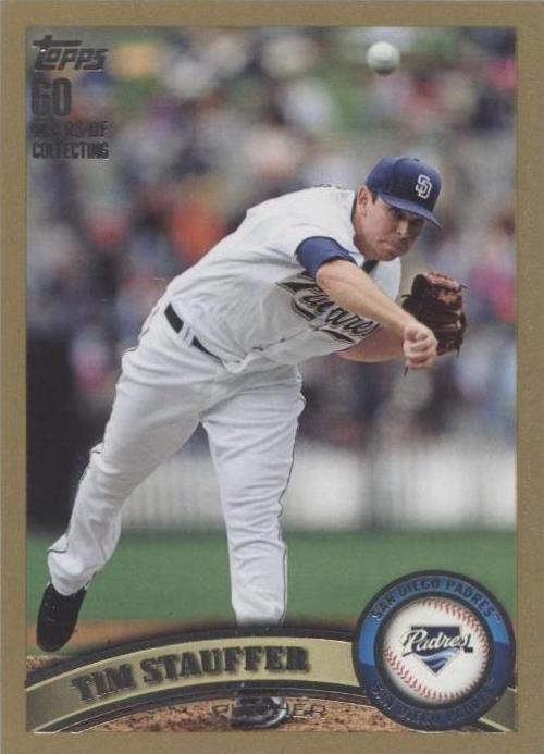 2011 Topps Update Series - Tim Stauffer #US25 Gold /2011 for sale ...