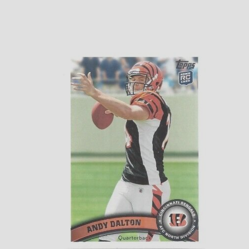 ANDY DALTON ))~(( - " 2011 TOPPS ROOKIE CARD " - BENGALS! | eBay