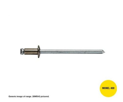 Monel Steel DOME Head Rivet 3/16" 4.8 x 9.6mm - Box of 500 | eBay