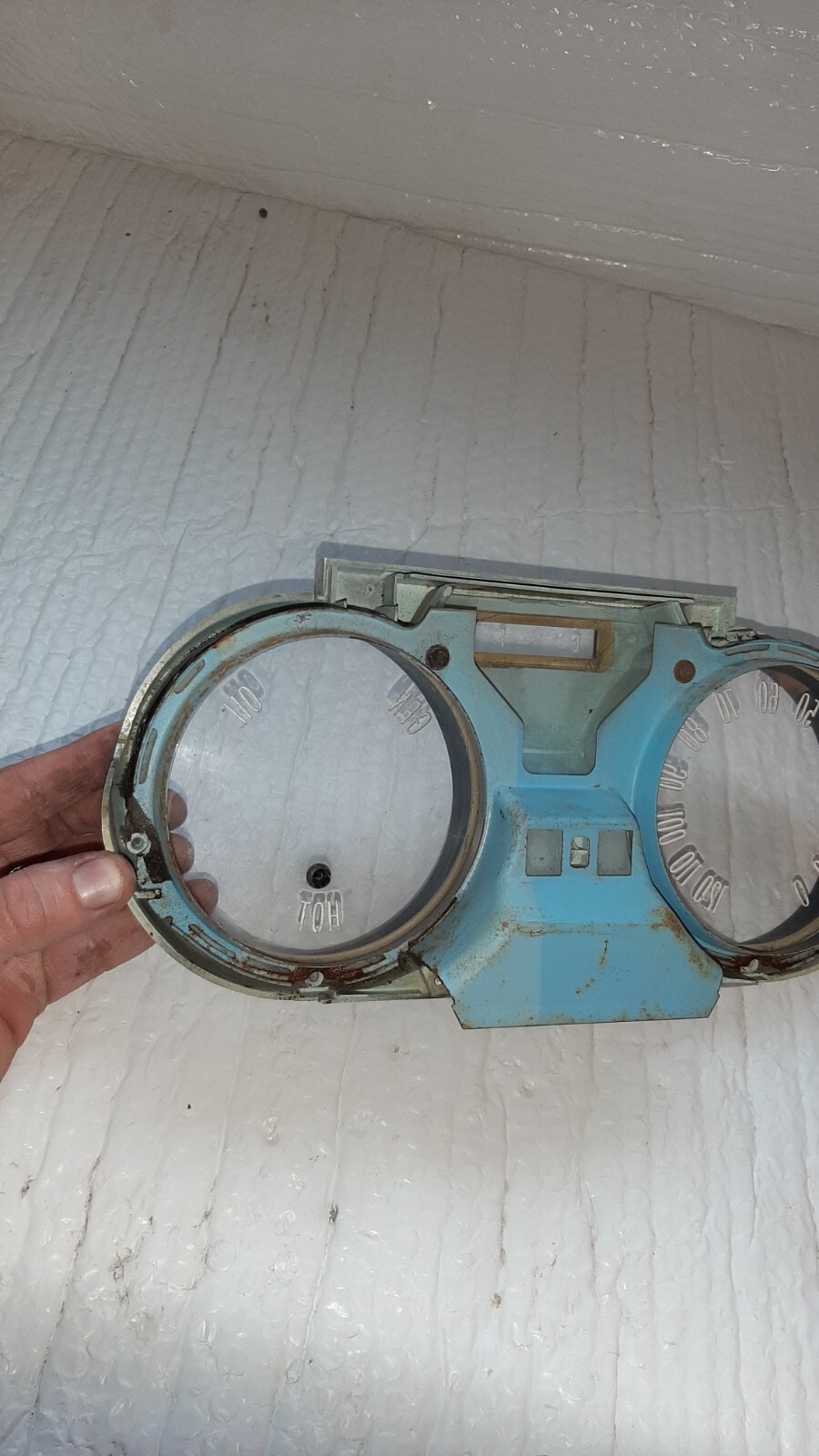 1967 Oldsmobile 442 Dash Gauge Bezel | 1966 67 Cutlass 442 F85 ...