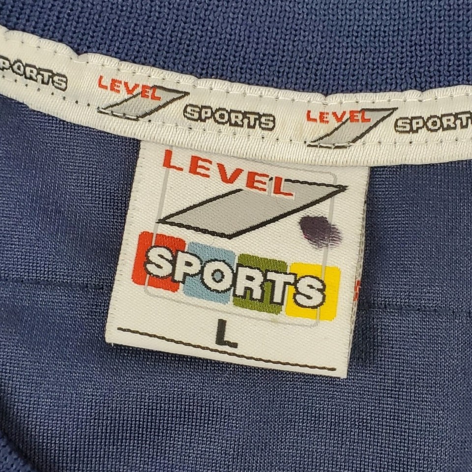 TRI-CITIES FEVER Jersey Mens Large Blue Gold #1 Logo Spell Out ARENA 2 ...