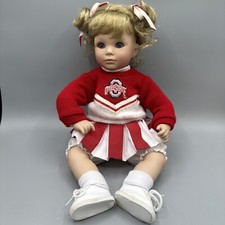 Vintage OSU Ohio State Collegiate Cheerleader Boy Sports Doll With ...