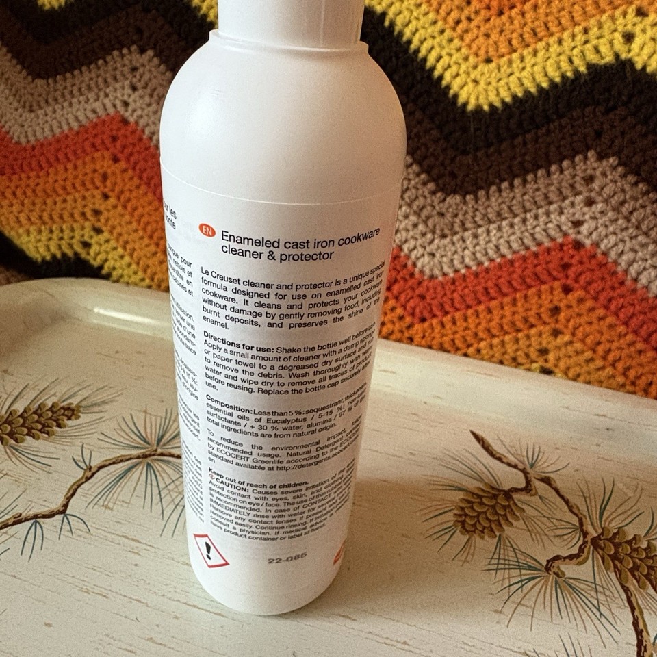 Enameled Cast Iron Cookware Cleaner 8.45 Fl Oz Made in France For All ...