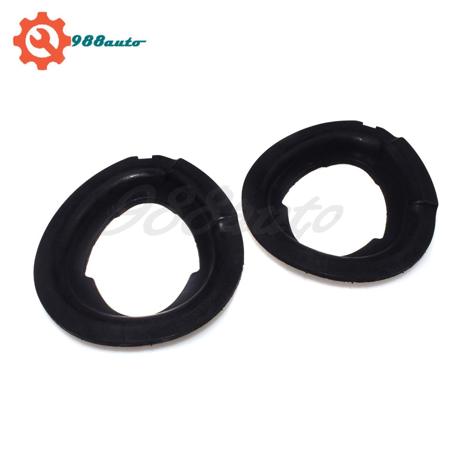 Front Lower Coil Spring Insulators 2PC For BMW E39 E46 E85 320i 323i ...