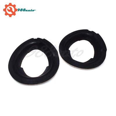 Front Lower Coil Spring Insulators 2PC For BMW E39 E46 E85 320i 323i ...