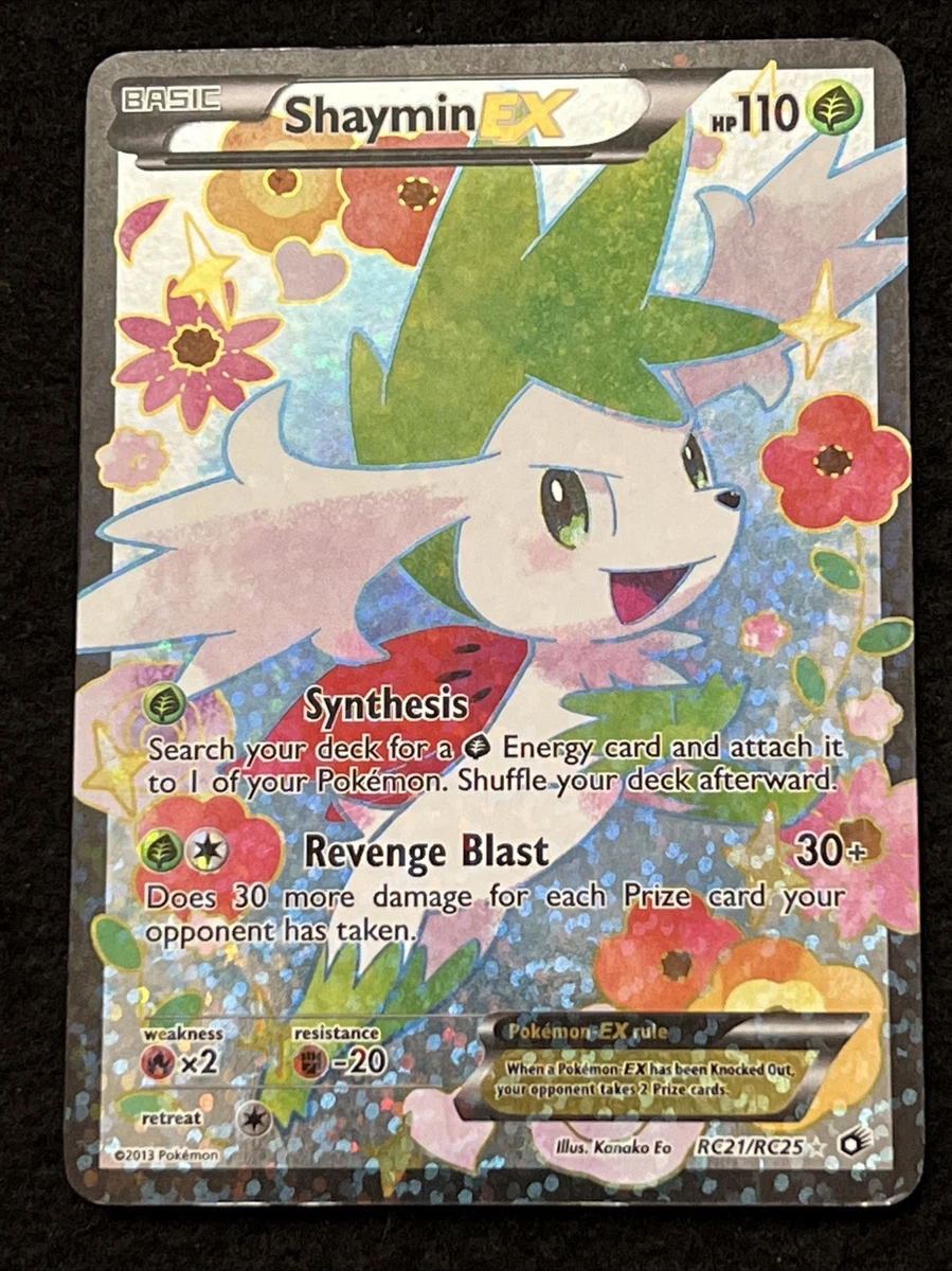 Pokemon Full Art Shaymin Ex