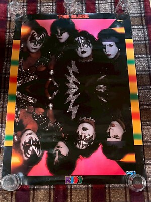 USED KISS The Elder Promo Poster A1 Size POLYSTAR RECORDS Japan vintege ...