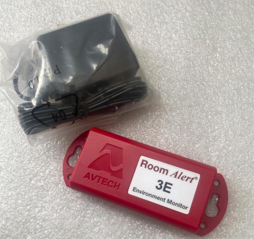 Avtech Room Alert 3E Environment Monitor RA3E-D7340C w/ AC Power ...