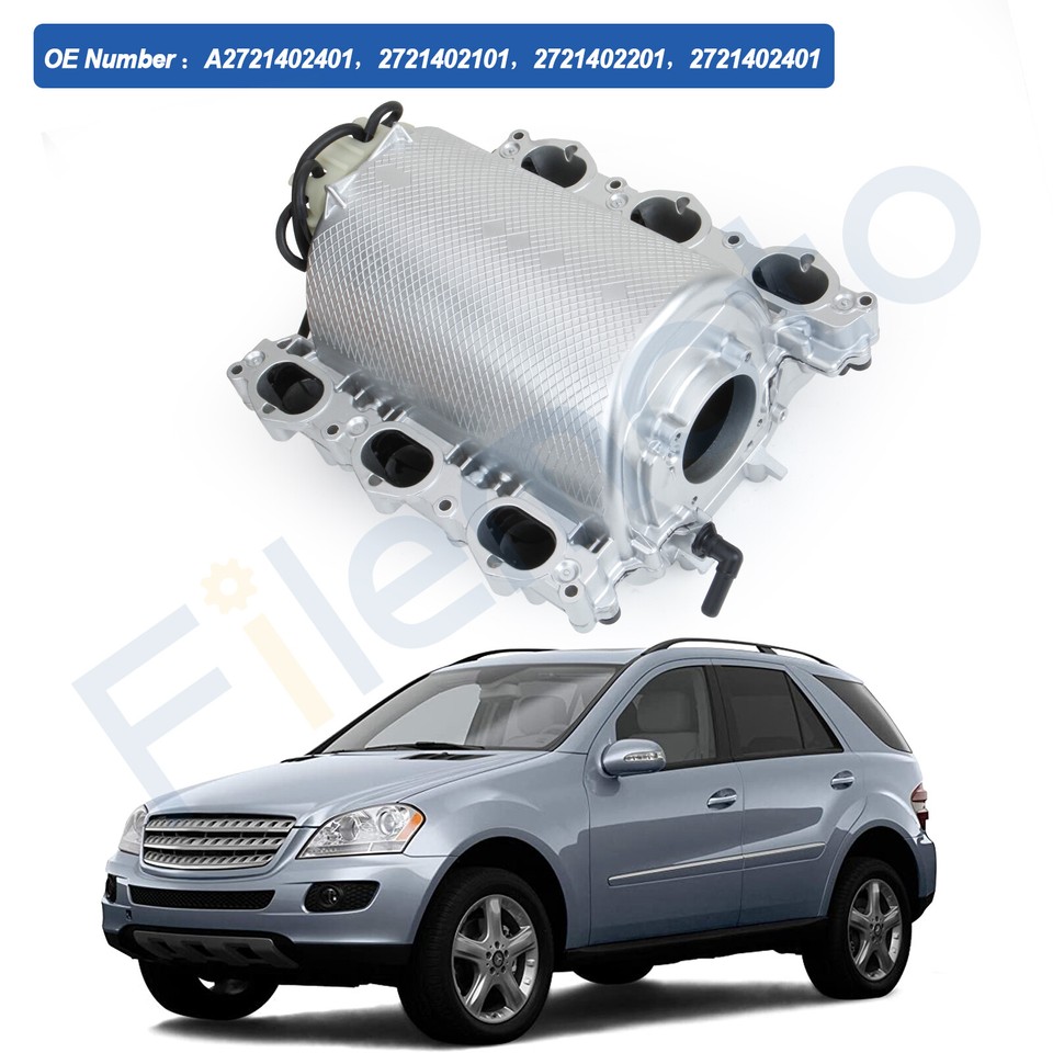 Intake Manifold for Mercedes C230 CLK350 E280 GLK350 ML450 S400 SLK300 ...