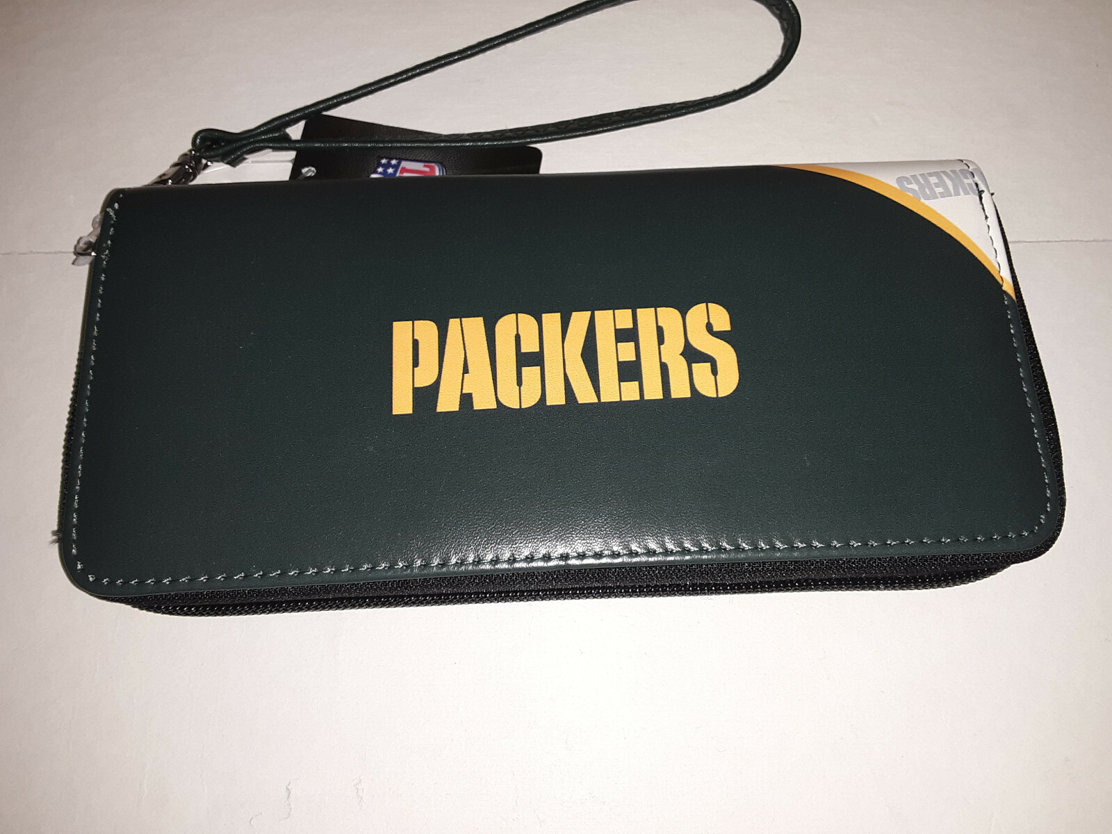 Green Bay Packers NFL Curve Zip Organizer Ladies Wallet | eBay