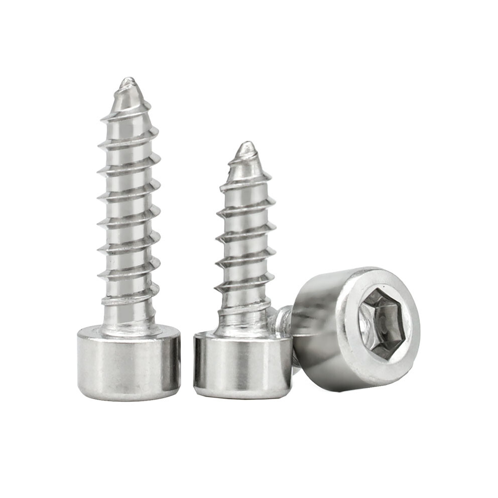 Socket Cap Self Tapping Screws A2 Stainless Steel Allen Key Tappers ...