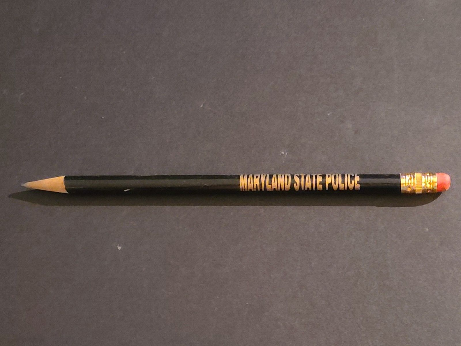 Vintage GENUINE Maryland State Police Pencil | eBay