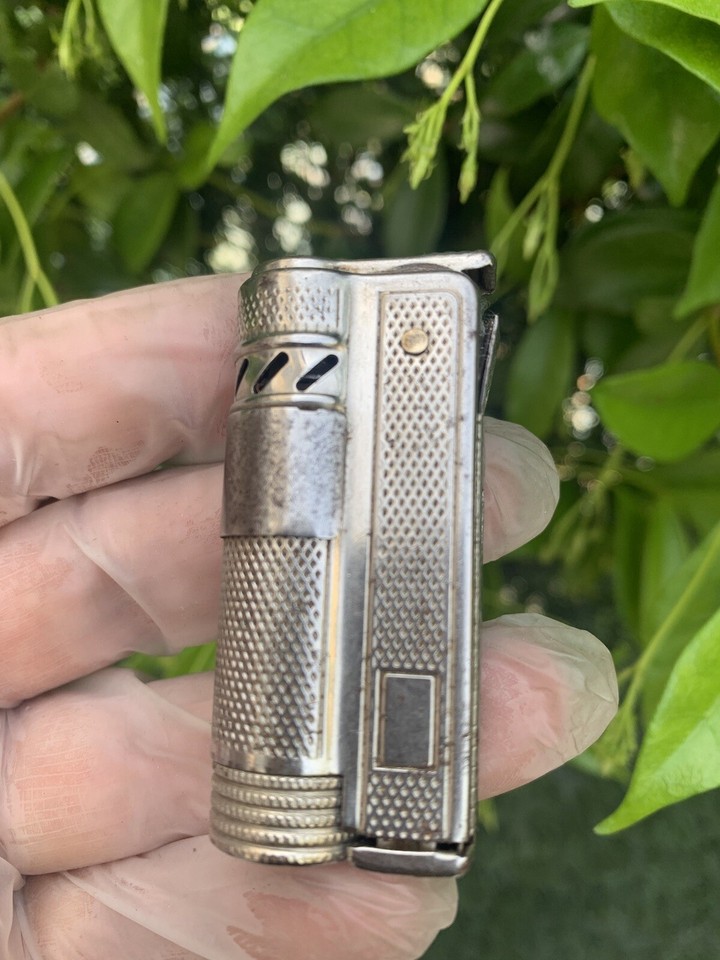 DUXI JUNIOR 100 LIGHTER BRIQUET ACCENTINO MECHERO BENZINE VINTAGE MADE ...