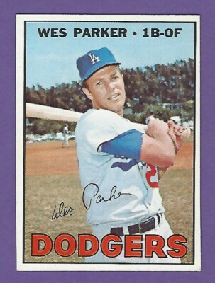 1967 Topps - #218 Wes Parker - Los Angeles Dodgers - ExMt+ | eBay