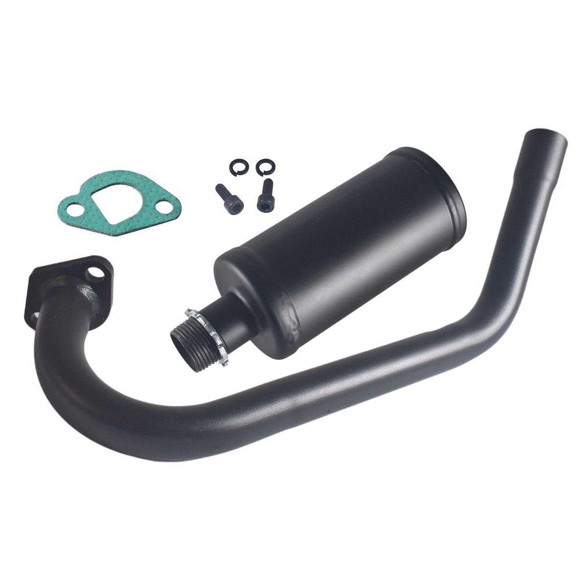 Upgrade Exhaust Pipe With Female Threaded For Coleman Powersports ...