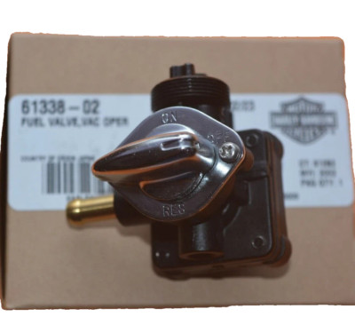 HARLEY NEW OEM FUEL VALVE VAC VACUUM SYSTEM PETCOCK 2002-2006 | eBay