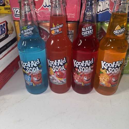 4 PACK! NEW! LIMITED STOCK! Kool Aid Soda, Variety, | eBay