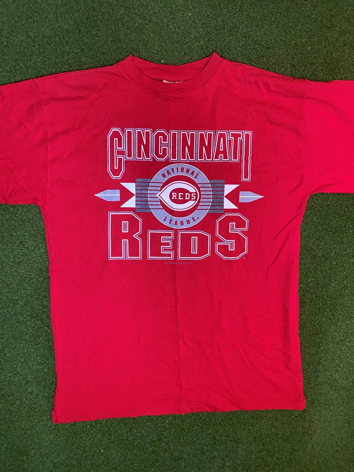 1998 Cincinnati Reds - Vintage MLB Tee Shirt (Large) - Gem