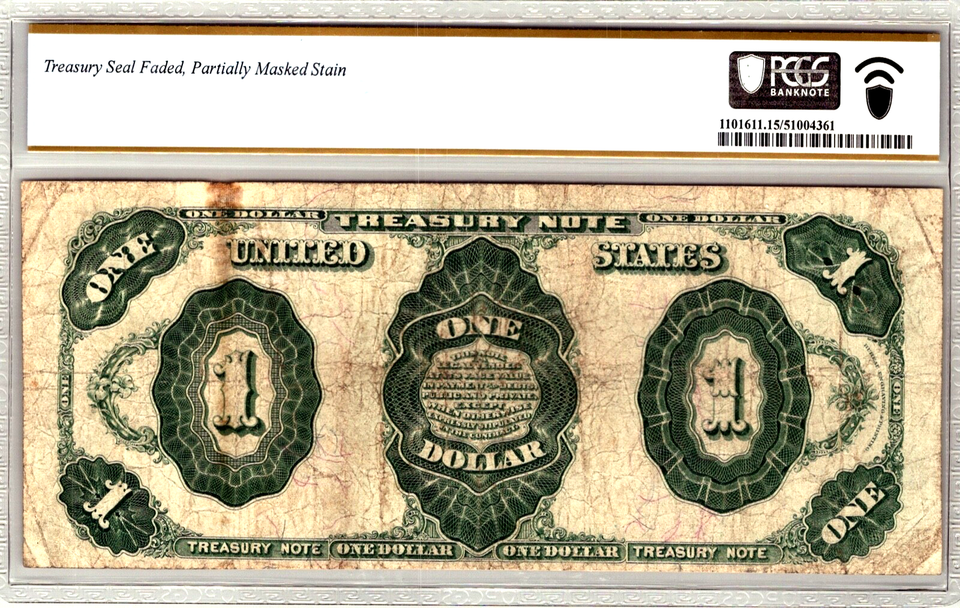 1891 $1 Treasury Note Fr. 350 PCGS 15 VF | eBay