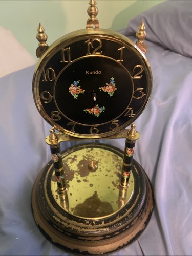 Vintage Kundo 400 Day Anniversary Clock Electronic Floral Parts | eBay