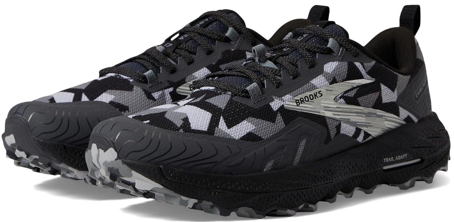 Size 8.5 - Brooks Cascadia 17 Black Oyster Camo W for sale online | eBay