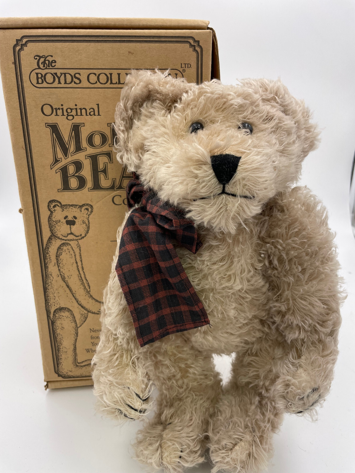 Boyds Bear Plush- (Mohair) Fitzgerald D. Bearington 12" - #590040-03 | eBay
