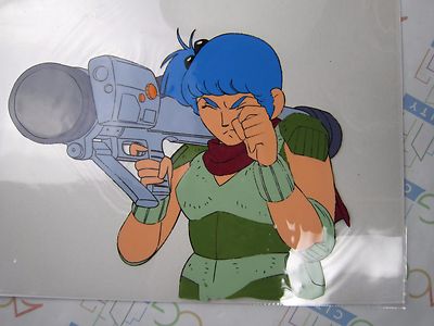 Combat Mecha Xabungle Rag Uralo Anime Original Production Cel Celluloid ...