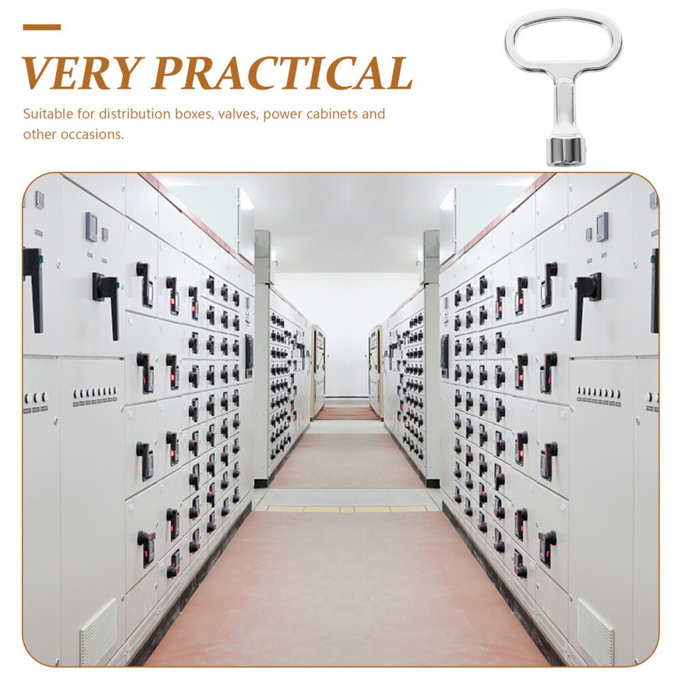 5pcs Electric Utility Meter Box Key Triangle Key Gas Meter Box Key Gas ...