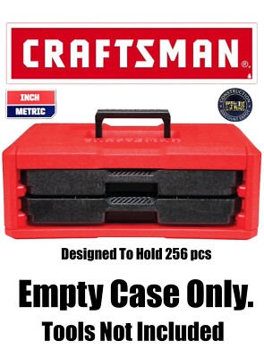 Craftsman Bench Top Socket and Ratchet Tool Chest Box 1/4" 3/8" 1/2" | eBay