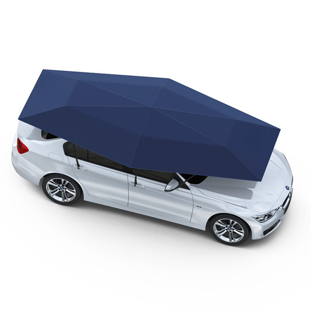 Full Automatic Car Cover Tent Remote Controlled Sun Shade Umbrella UV ...