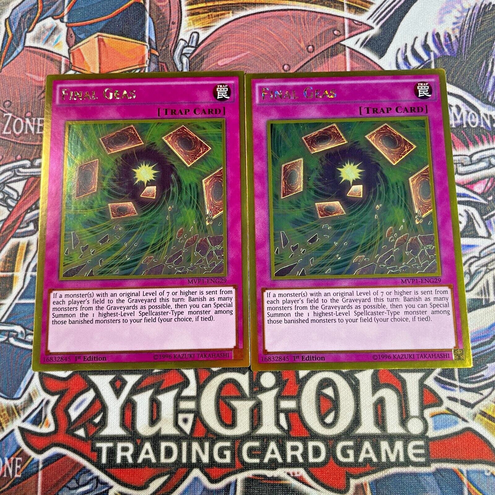 ***2x Final Geas 1st Ed 2x*** MVP1-ENG29 | GOLD | YuGiOh! NM | eBay