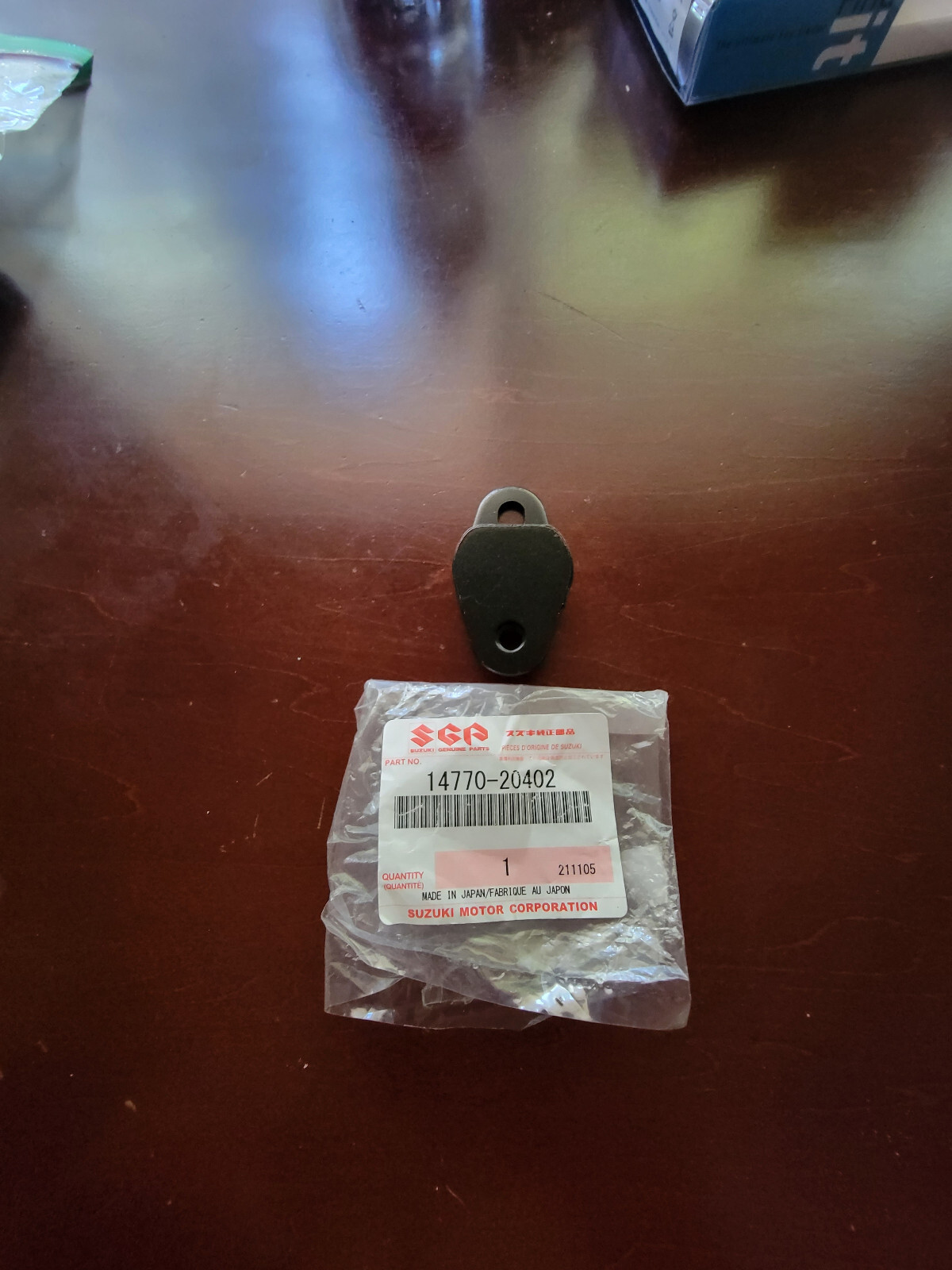 New Suzuki pipe mount #14770-20402 RM80 RM85 DS80 JR80 RM125 RM250! | eBay