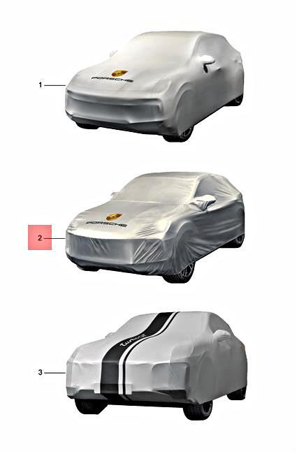 Genuine Porsche Cayenne Car Cover Outdoor OE 95804400009 for sale ...