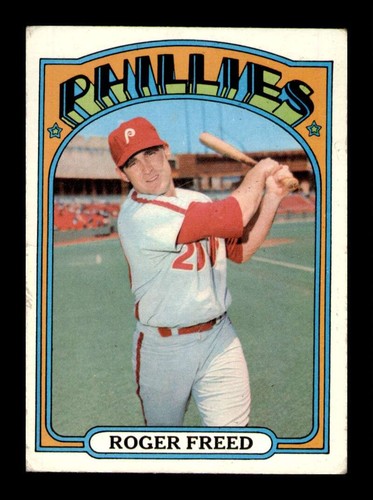 1972 Topps Roger Freed #69 Set Break Philadelphia Phillies | eBay