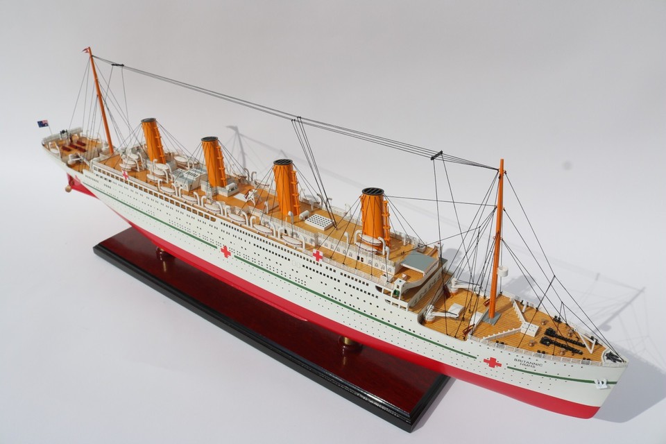 32.3" HMHS BRITANNIC cruise ship Model 82cm - Britannic model ship High ...