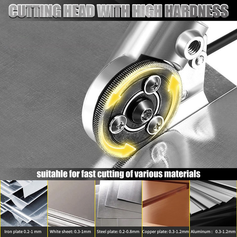Electric Drill Shears Plate Cutter Attachment Metal Sheet Cutter ...