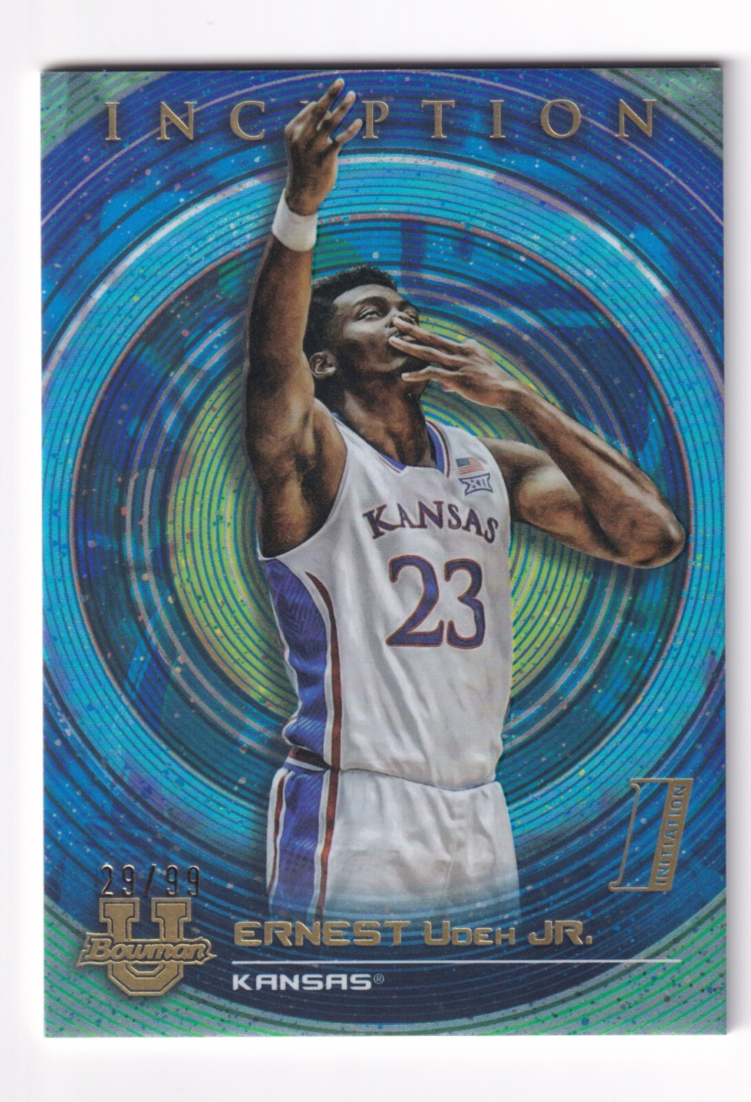 2022-23 Bowman Inception University ERNEST UDEH JR #76 🔥 Blue 29/99 | eBay