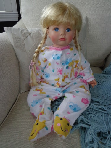Susan Wakeen Vinyl Doll Blonde Hair Blue Eyes 20" Baby Doll #257/500 | eBay