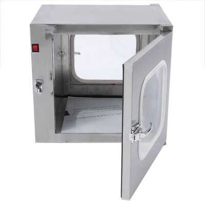 Stainless Steel Cleanroom Tech Pass Through Double Door Transfer Window ...