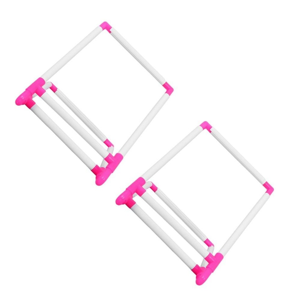 2 pcs Cross Stitch Holder PVC Cross Stitch Rack Desktop Stand Cross ...