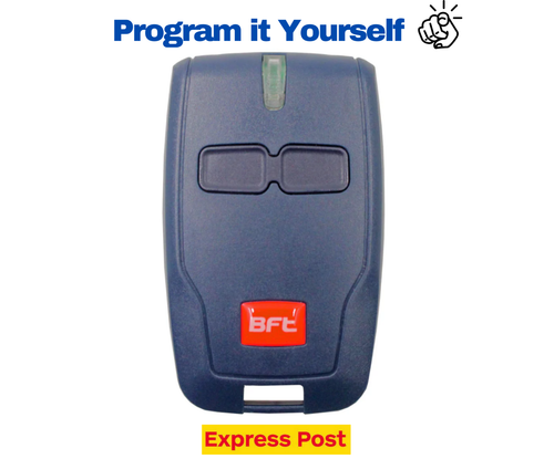 Genuine BFT Mitto Garage/Gate Remote Type B RCB TX2/TX4/0678 2 Button ...