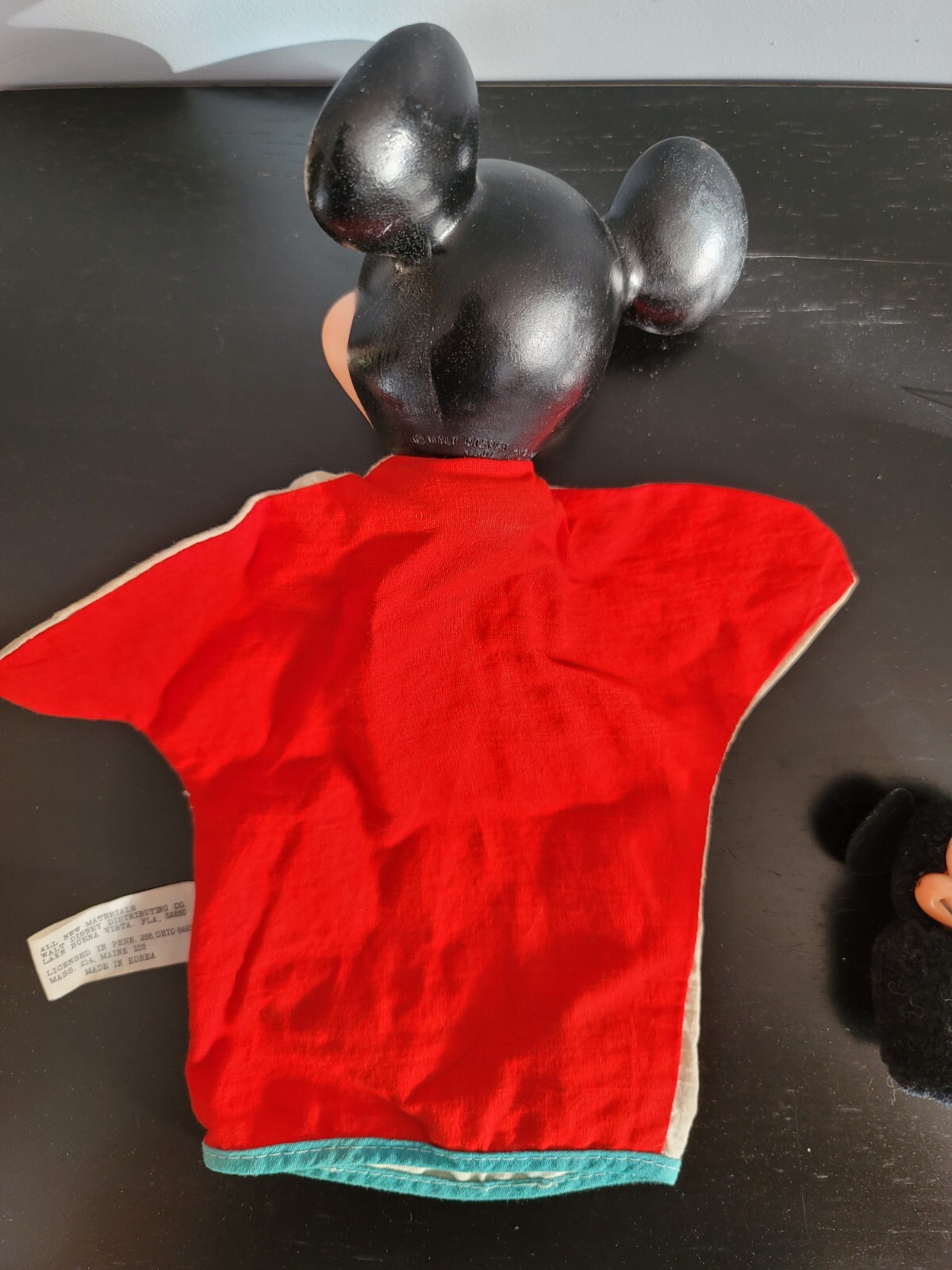 Vintage Mickey Mouse Hand Puppet, Clip On Toy, and String Puppet | eBay