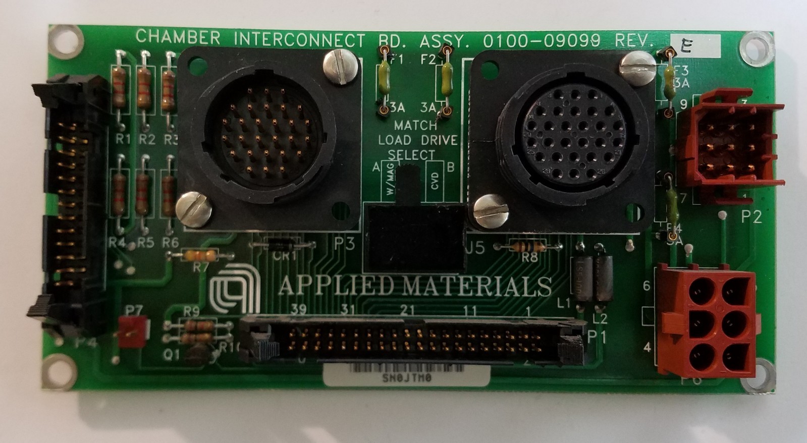 Applied Materials Chamber Interconnect Board 0100-09099 E AMAT ...