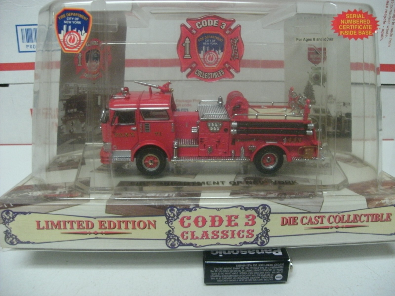 Code 3 Collectibles* FDNY City of New York (NYFD Fire Dept Mack Engine ...