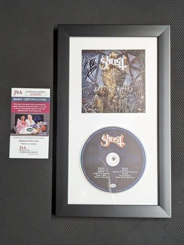 Ghost Signed Autographed Impera CD Booklet Tobias Forge Framed JSA COA ...