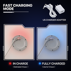 LED Light Up Barrel Shape Bar Stool 16 Colors Changing Chair Patio Seat ...