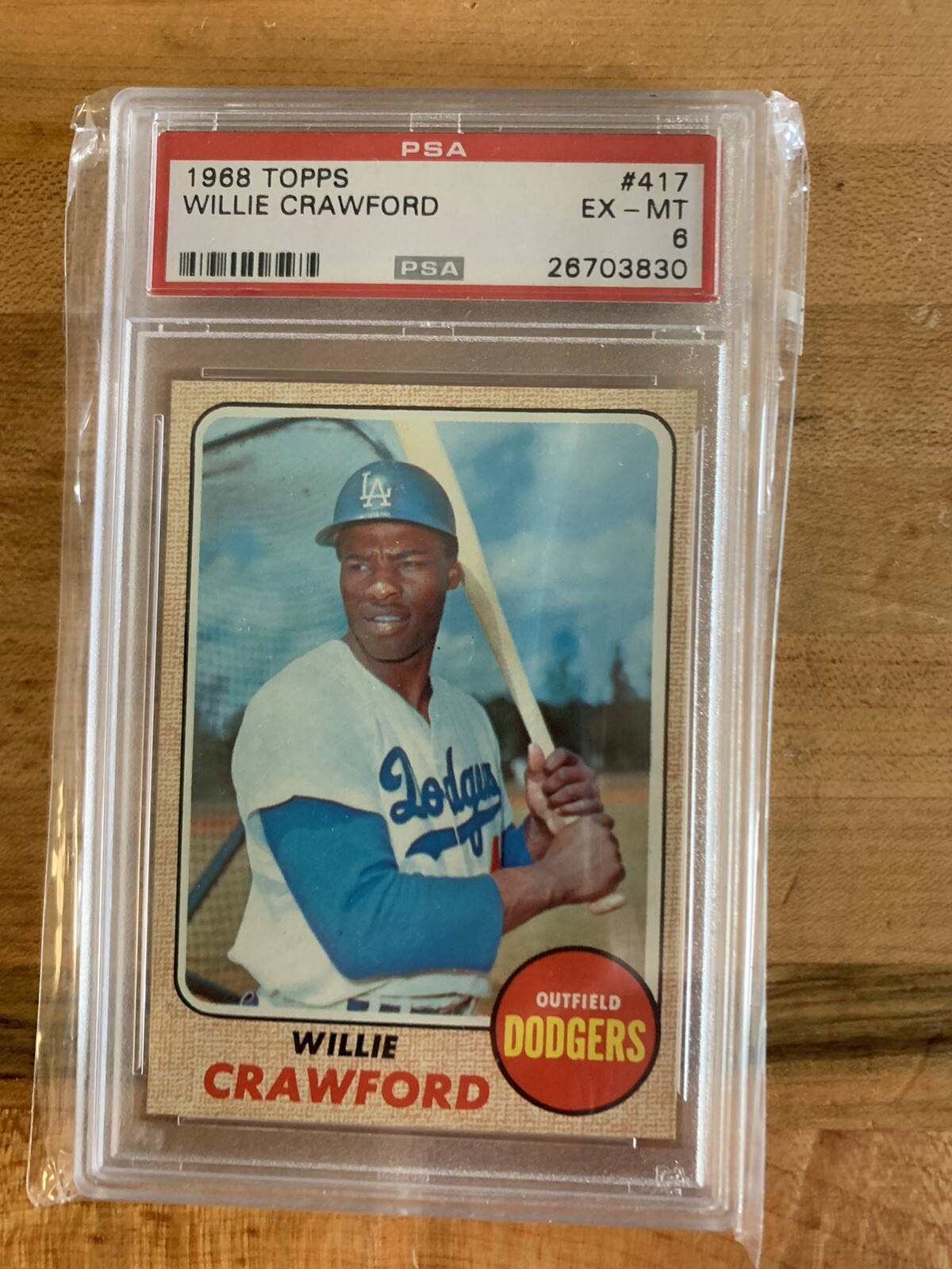 1968 Topps - #417 Willie Crawford for sale online | eBay
