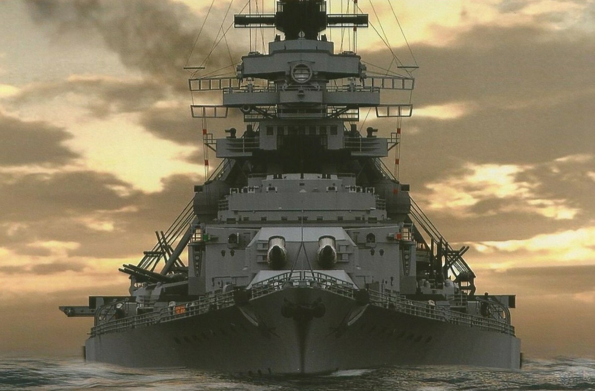 German Battleship Bismarck Images Wallpaper Bismarck At Hamburg By