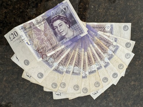 13 Great Britain Bank of England 20£ Pound Note Circulated Withdrawn ...