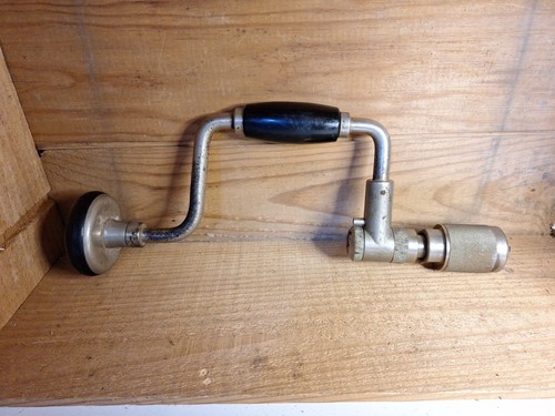 Vintage Stanley Bell System 8 Inch Bit Brace 2101A | eBay